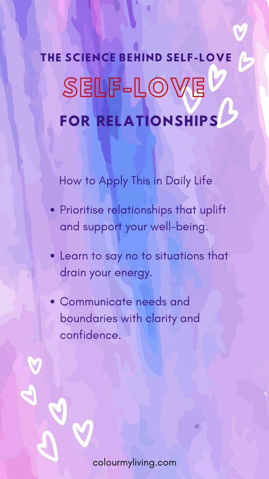Why Self-Love Matters - Colour My Living